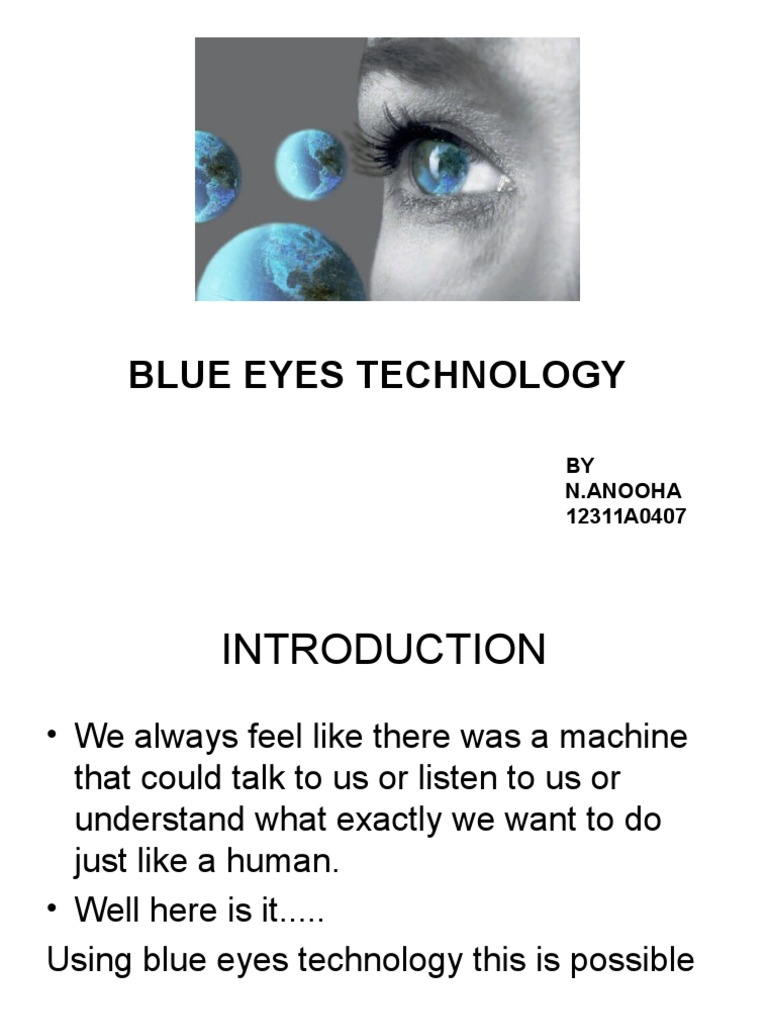 Blue Eyes Tech. | PDF | Bluetooth | Data Acquisition