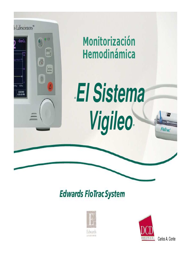 Monitorización Hemodinámica con Vigileo | PDF | Hemodinámica ...
