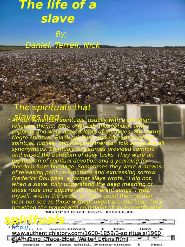 The Life of A Slave | PDF | History | Religion & Spirituality