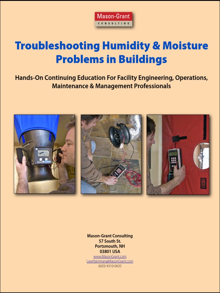 Troubleshooting Humidity & Moisture Problems in Buildings | PDF ...
