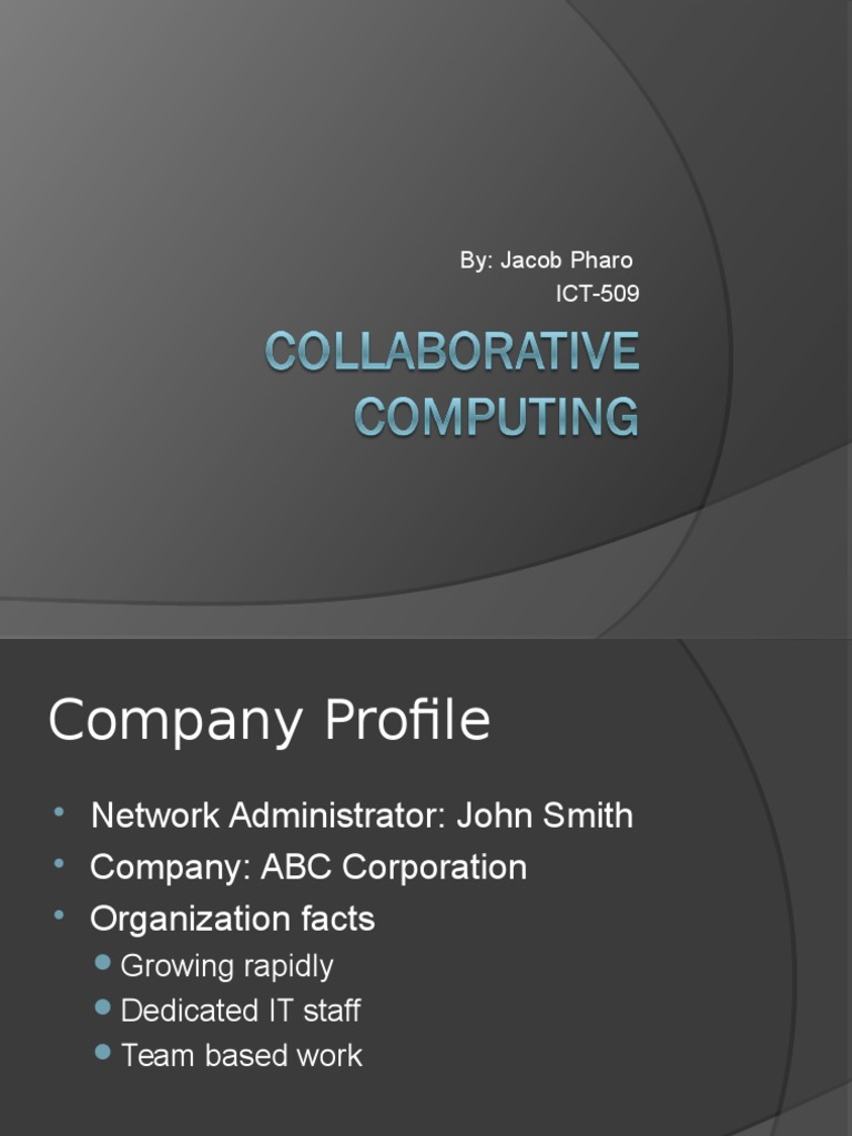 Jacob Pharo Presentation | PDF