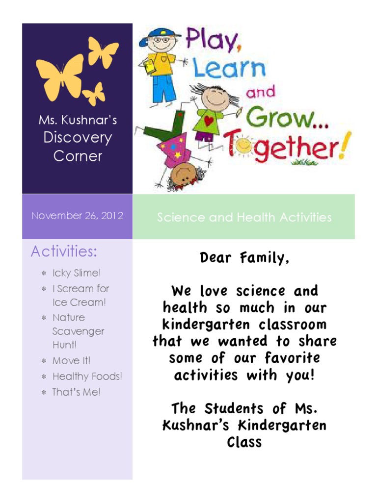 Science and Health Newsletter | PDF | Teaspoon | Science