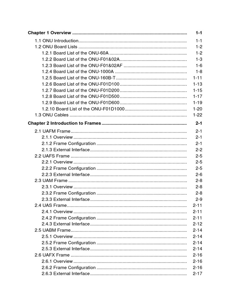UA5000 Hardware Description Manual PDF | PDF | Network Switch ...