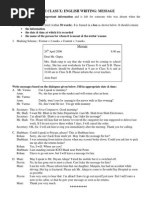Message Drafting Guidelines and Examples | PDF