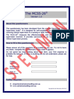 The Client Satisfaction Questionnaire (CSQ-8) | PDF | Psychological ...