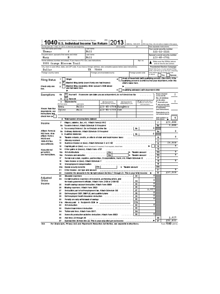 Tax Return Scribd | Download Free PDF | Social Security (United States ...
