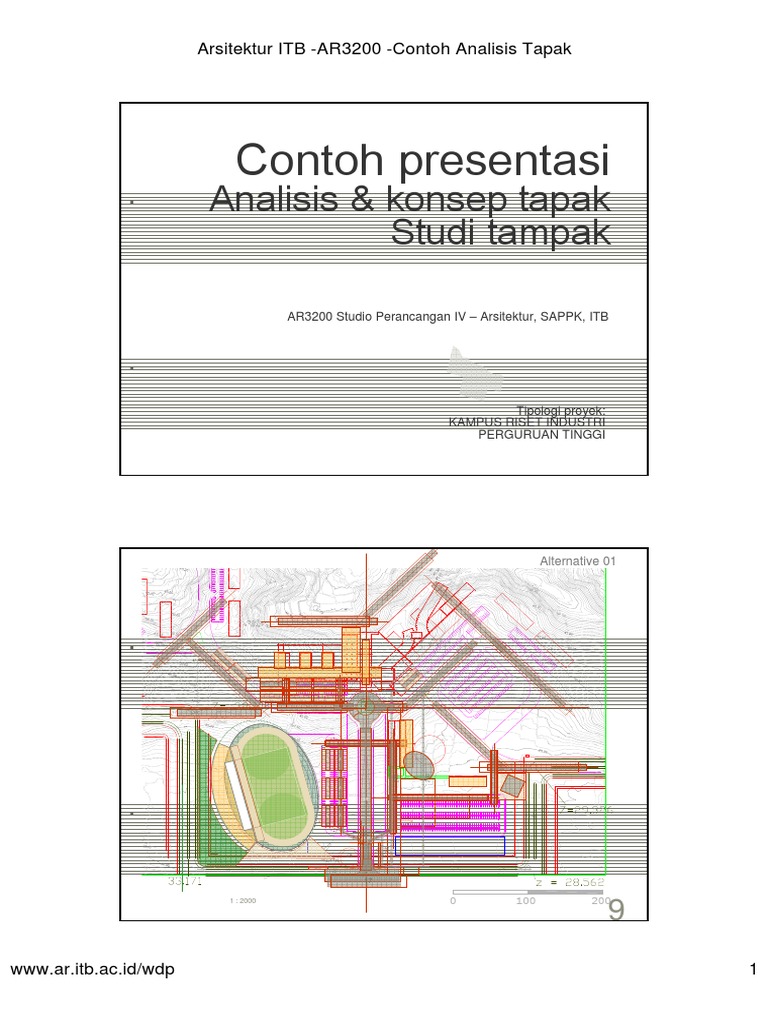 Contoh Analisis Tapak Tampak Pada Sebuah Ruangan | PDF