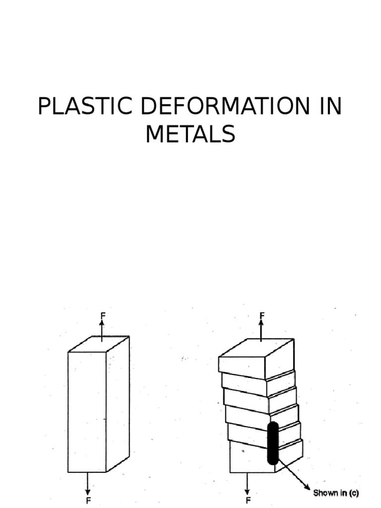 Plastic Deformation | PDF | Young Adult