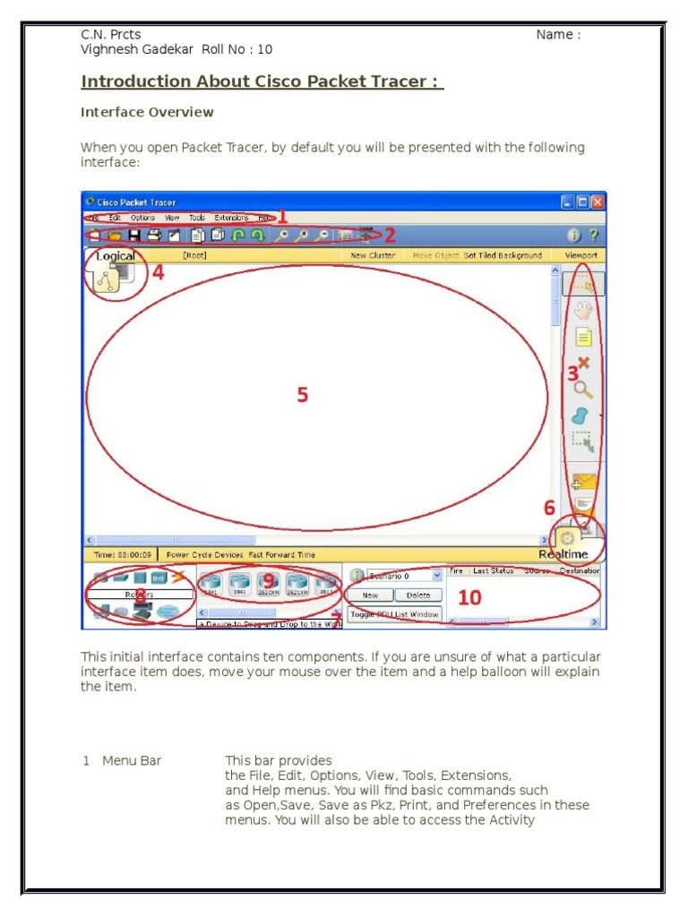 Introduction About Cisco Packet Tracer | PDF | Computer File | Simulation