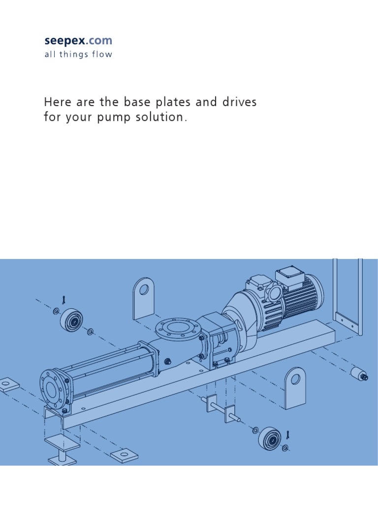 Drives & Baseplates | PDF | Structural Steel | Pump