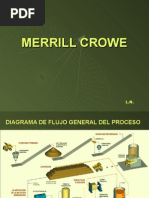Descripción Del Proceso Merrill Crowe | PDF | Vacío | Oxígeno