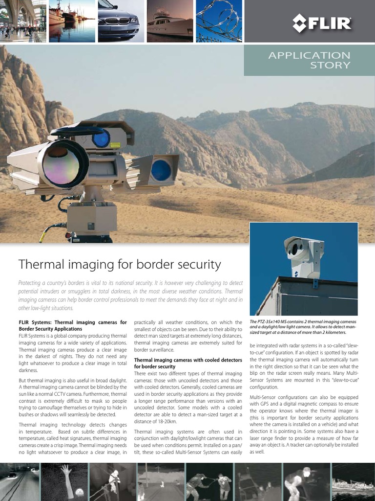 Thermal Imaging For Border Security: Application Story | PDF ...