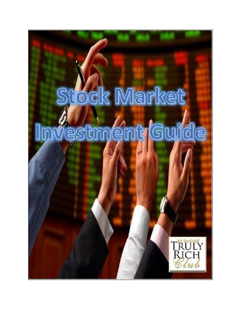 Stock Market Investment Guide | PDF | Stock Market | Stocks