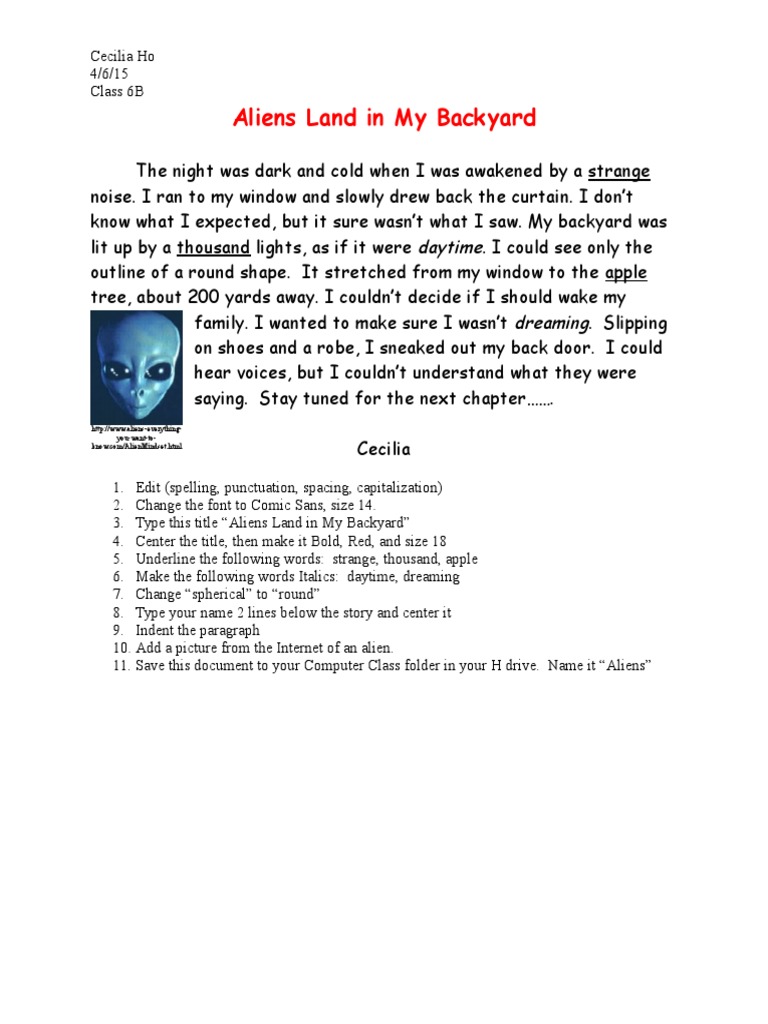 Aliens | PDF