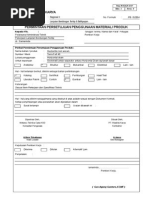 Form Request Mulai Pekerjaan | PDF