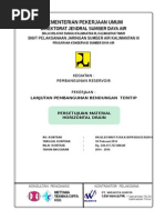 Persetujuan Material Proyek Konstruksi | PDF