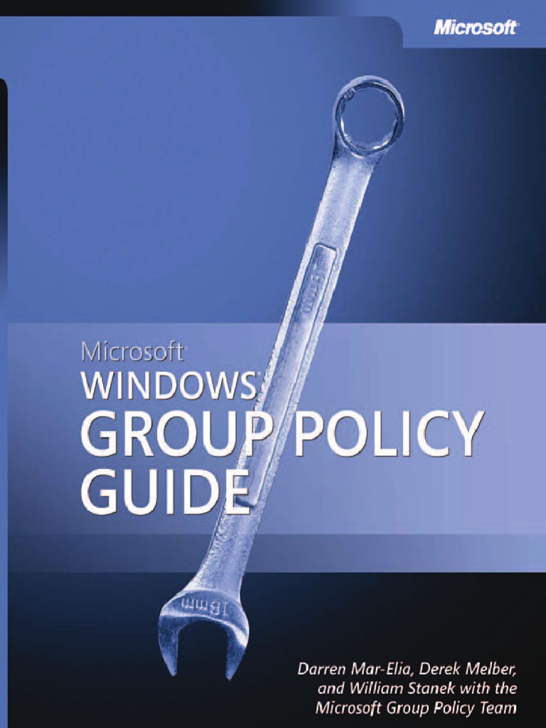 Microsoft Windows Group Policy Guide | PDF | Remote Desktop Services ...