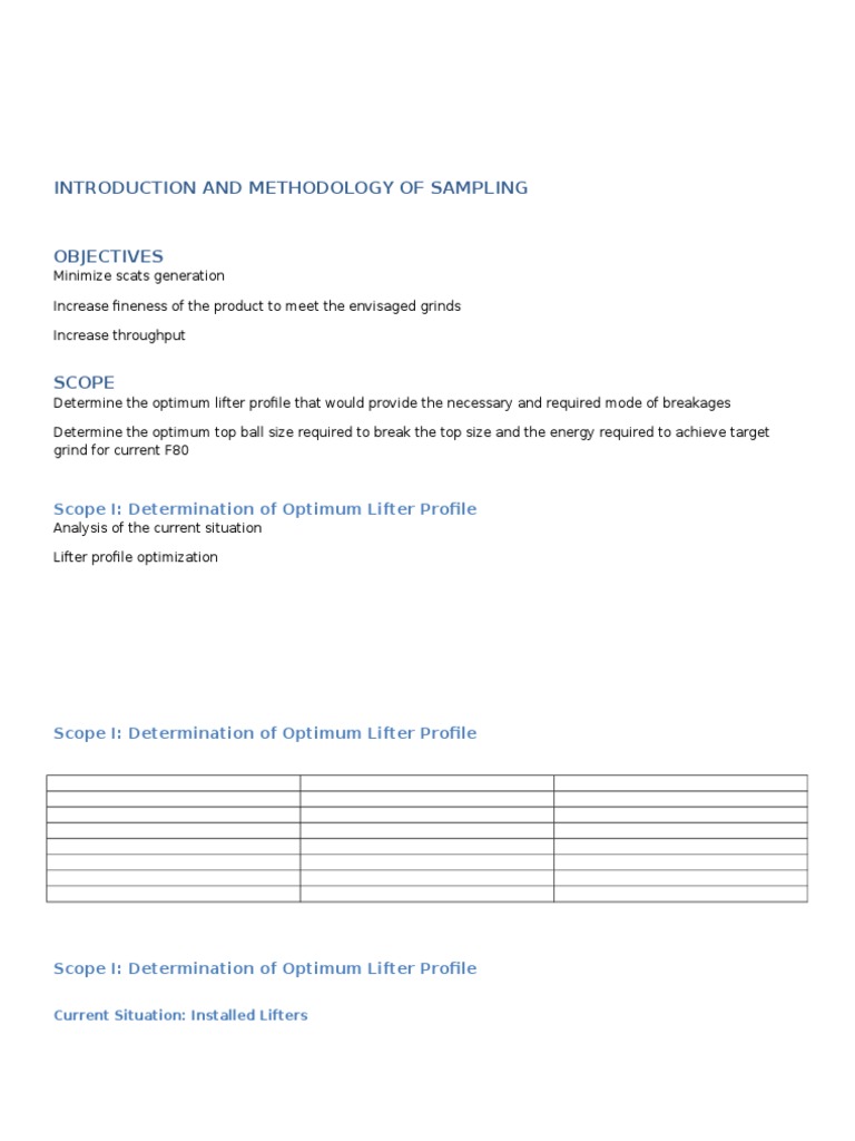 Optimizing Lifter Profiles and Determining Optimum Top Ball Sizes to Improve Grinding ...