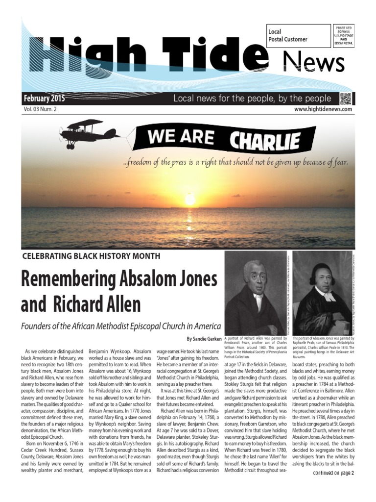 High Tide: Remembering Absalom Jones and Richard Allen | PDF | Massage ...