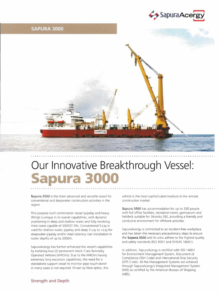 Our Innovative Breakthrough Vessel:: Strength and Depth | PDF ...