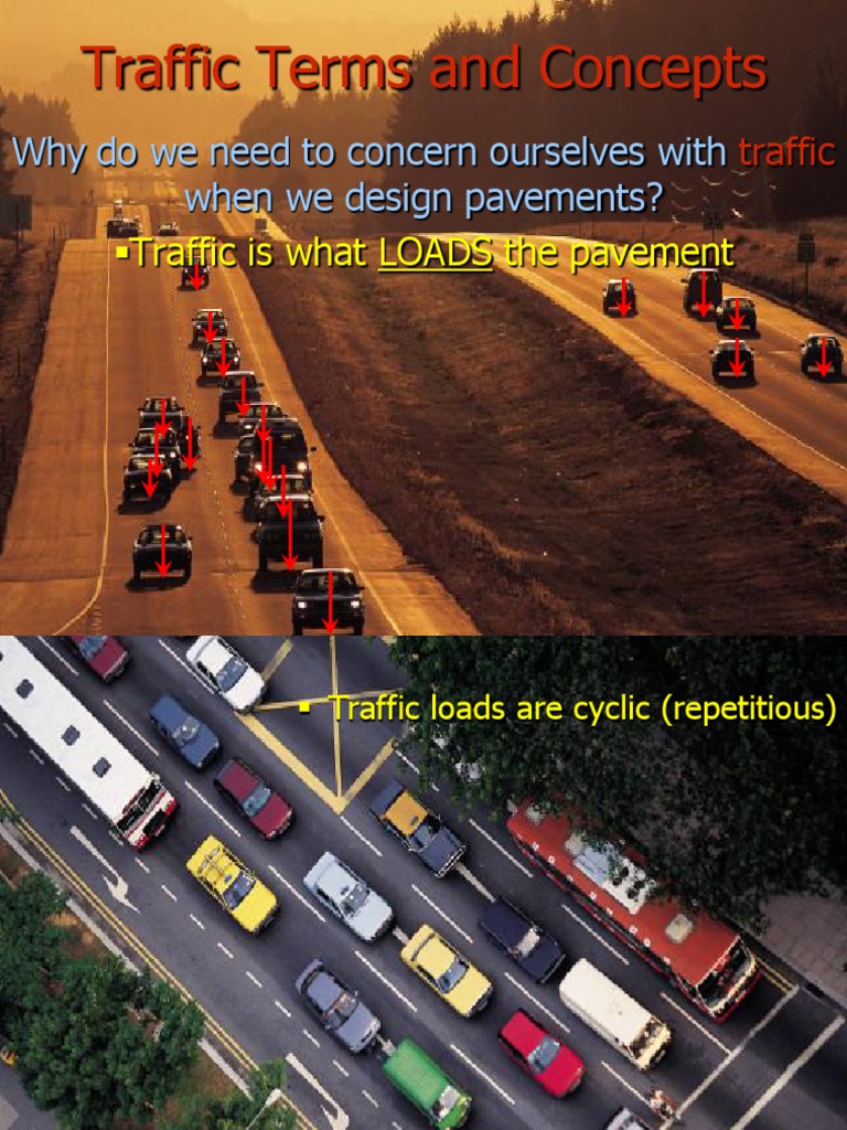 Traffic Terms and Determination of ESAL | Truck | Road Surface