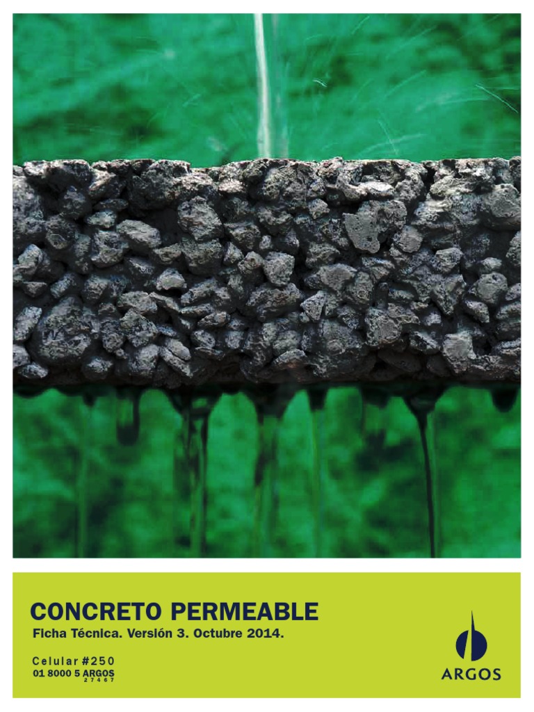 Ventajas del Concreto Permeable | PDF | Liderazgo en Energía y Diseño ...