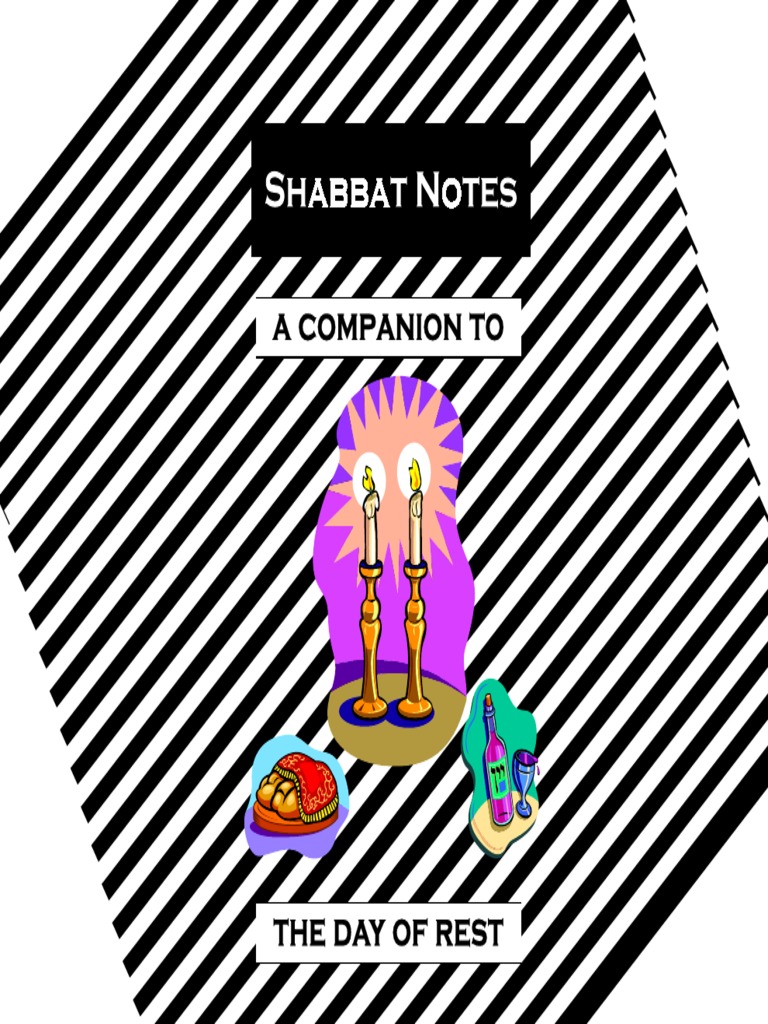 (Judaism) A Guide To Shabbat Celebration - Hebrew English - Torah ...