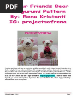 Red Cross Trauma Teddy Pattern | PDF | Knitting | Yarn