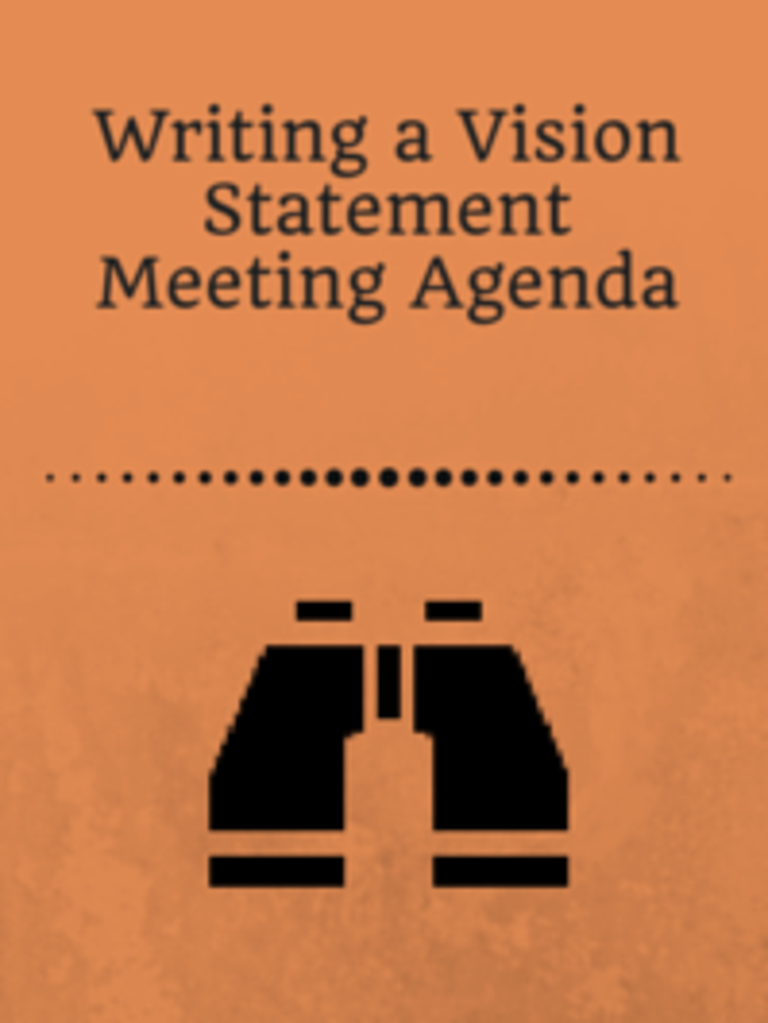 Vision Statement Meeting Agenda Guide | PDF