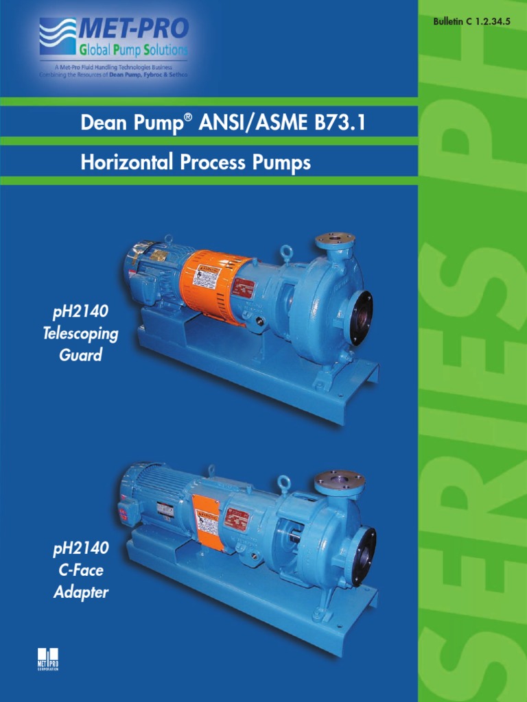 Dean Pump® Series pH | Bearing (Mechanical) | Pump