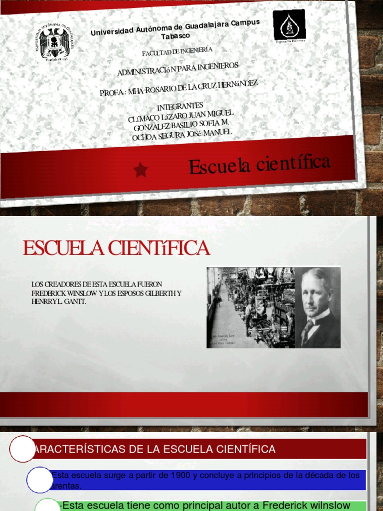 Escuela Cientifica | PDF | Aparición | Teoría de sistemas