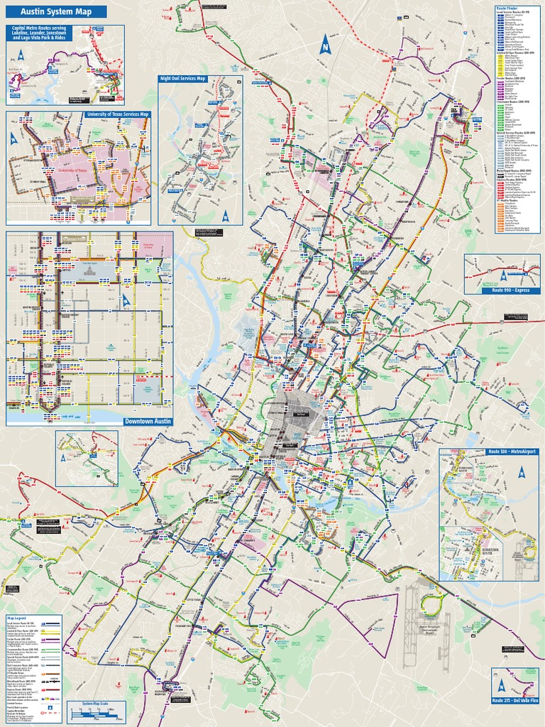Bus System Map PDF | PDF | Public Transport | Transport
