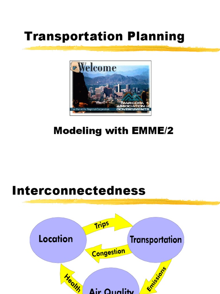 Transportation Planning: Modeling With EMME/2 | PDF | Public Transport ...