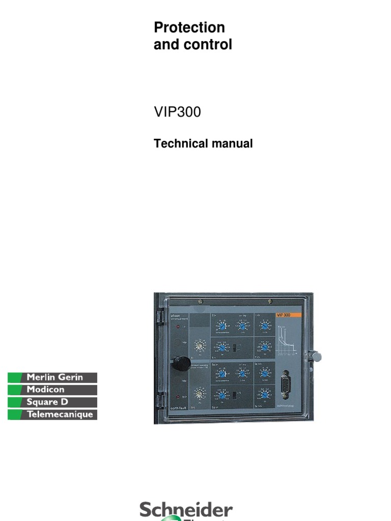 VIP300 Tech Manual | PDF | Relay | Transformer