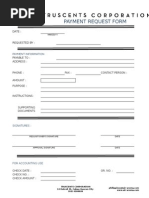 Write Off Request Form | PDF | Book Value | Accounts Payable
