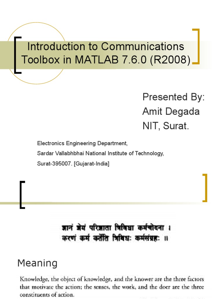 Introduction To Communications Toolbox in Matlab 7 | PDF | Modulation | Forward Error Correction