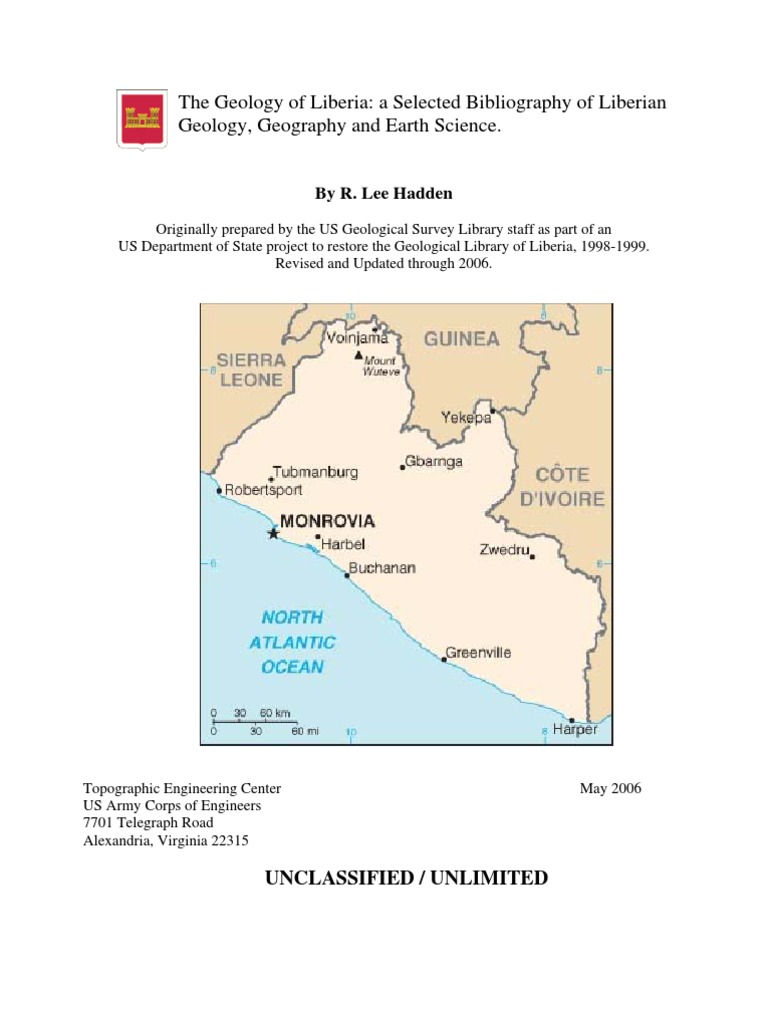 Geography of Liberia | Liberia | United States Geological Survey