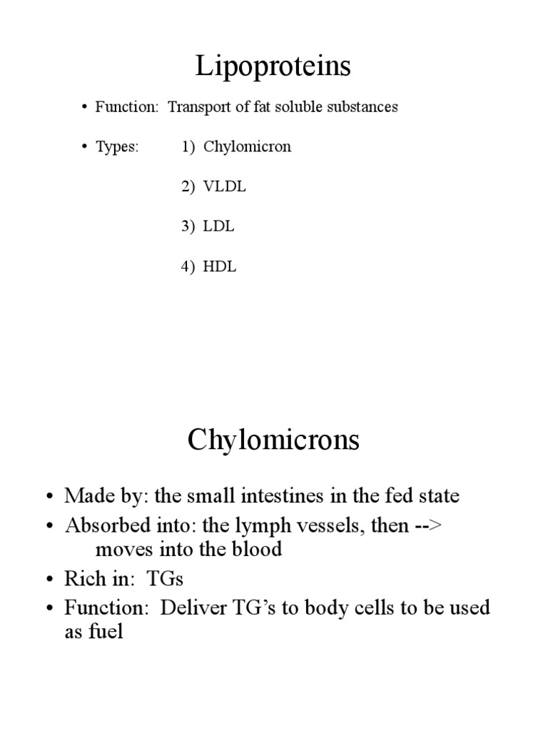 Lipo Prot | PDF | Lipoprotein | High Density Lipoprotein
