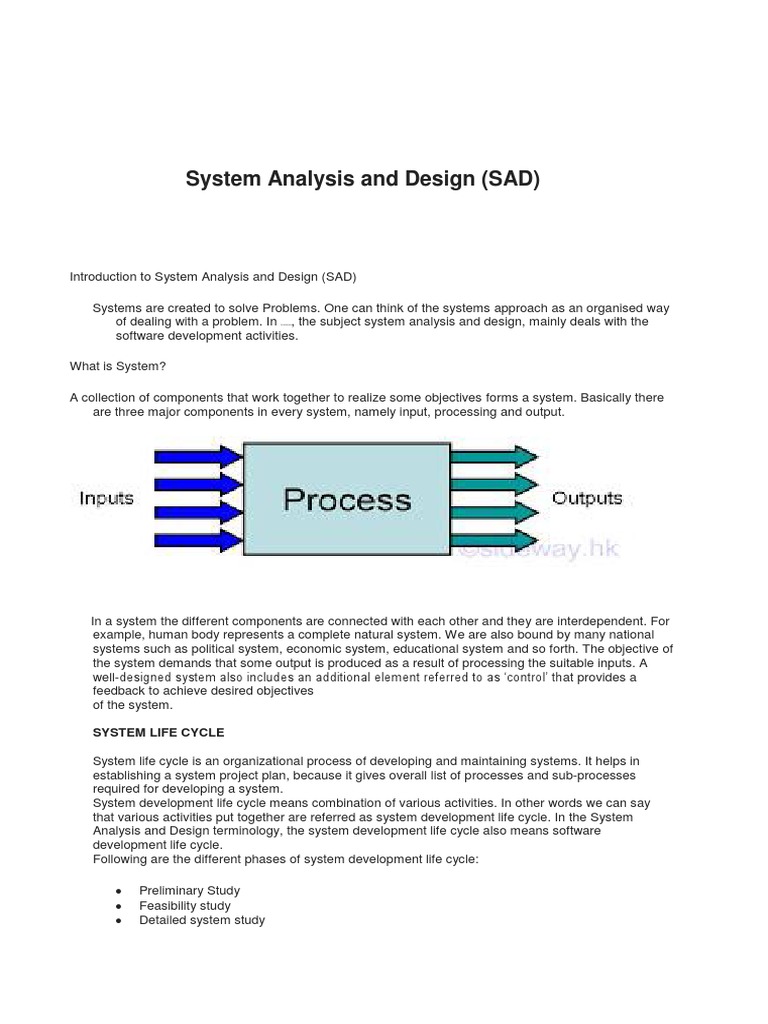 System Analysis and Design Overview | PDF | Software Development Process | System