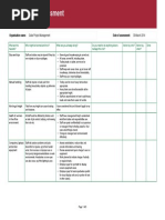 Retail Risk Assessment Template | PDF | Risk Assessment | Risk