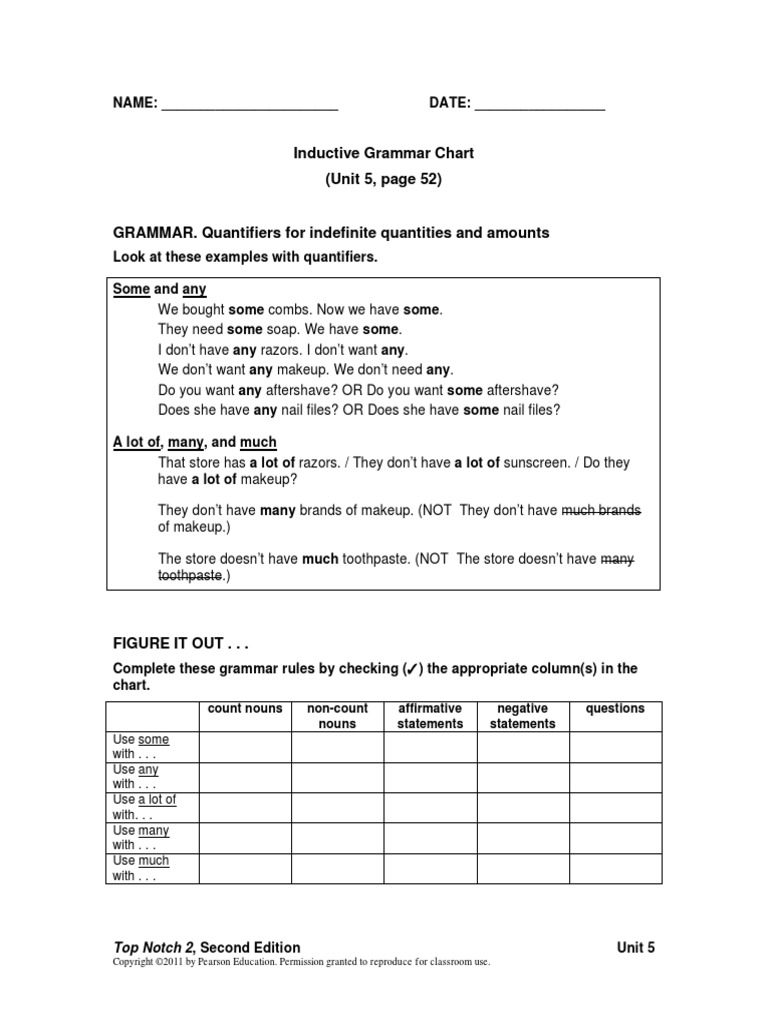 Top Notch 2 Grammar Practice Unit 5 | PDF | Career & Growth | Home & Garden