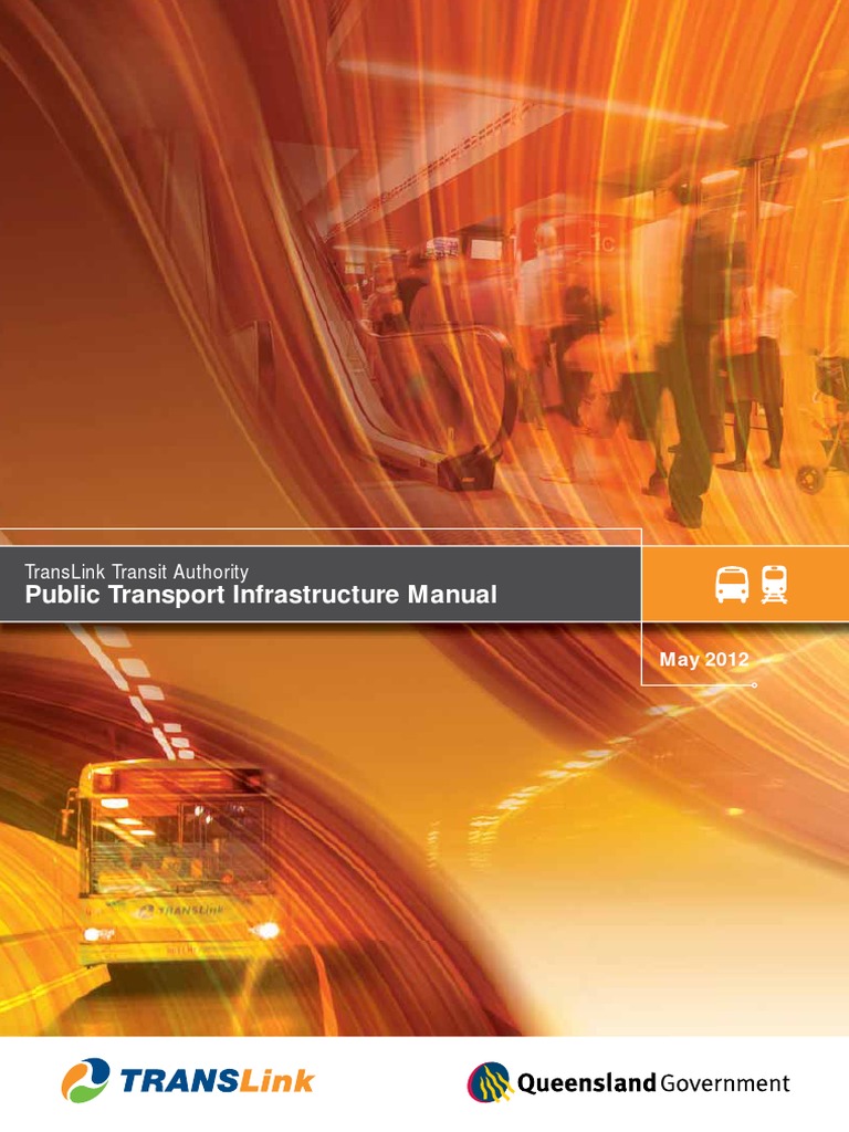 2012 05 Public Transport Infrastructure Manual PDF | PDF