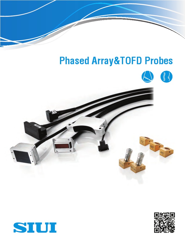 Phased Array and TOFD Probes | PDF | Matrix (Mathematics) | Welding