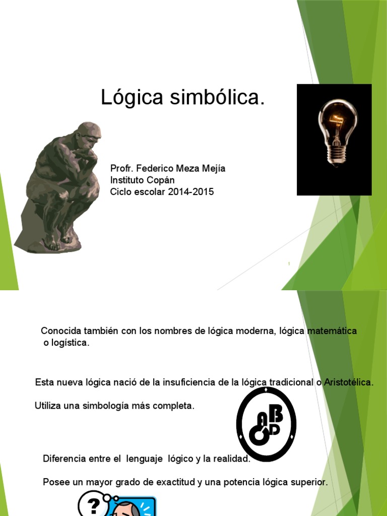 Cuadernillo de lógica simbólica-copán-2015.pptx | Proposición | Lógica