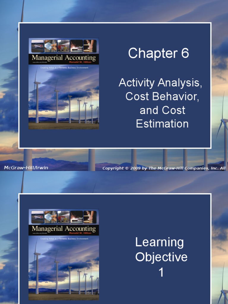 Chap006 Activity Analysis Cost Behavior and Cost Estimation | PDF | Least Squares | Regression ...