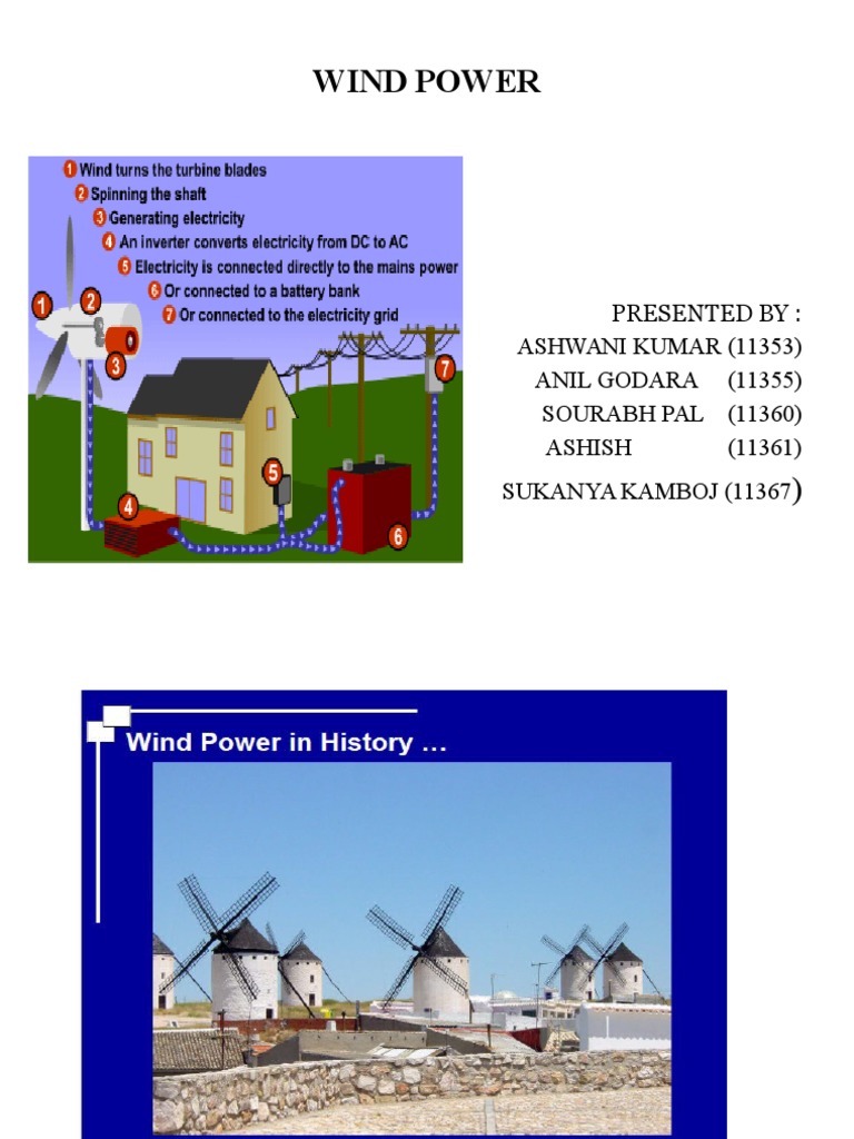 Wind Energy | PDF | Wind Turbine | Wind Power