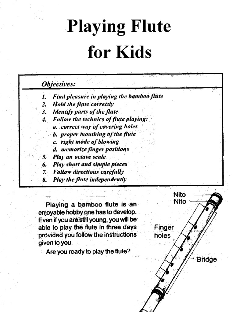 Beginner Flute Exercise Guide | PDF