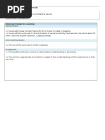 Lesson Plan Cotton Ball Vs Sandpaper Words | PDF