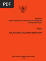 Pedoman Pusdalops-PB BNPB 2012 | PDF | Bisnis | Sains & Matematika