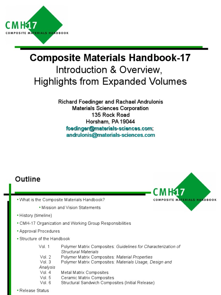 CMH17 Aiaa STC100411 | PDF | Composite Material | Corrosion